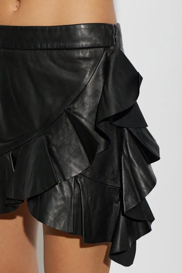 ALLSAINTS Leather Skirt ‘luana