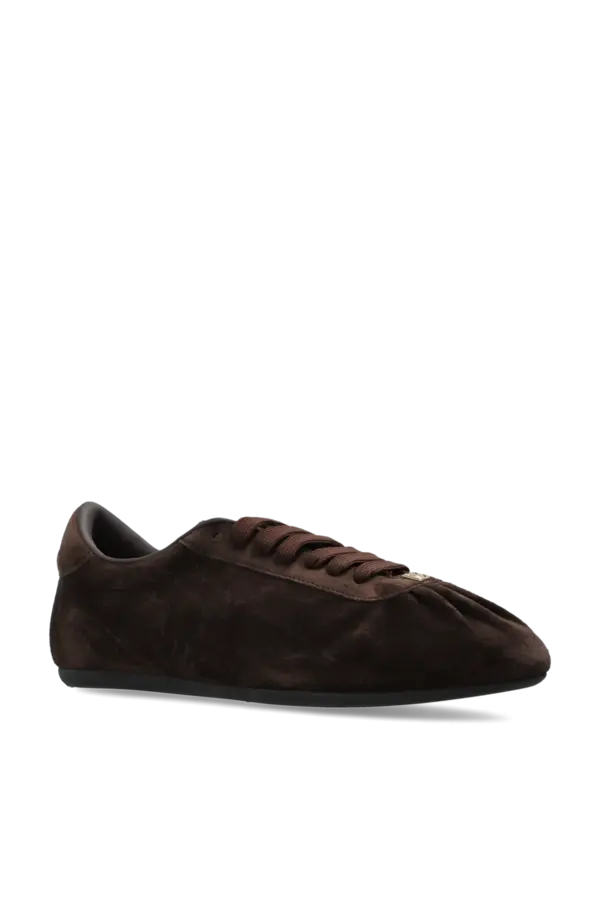 Dolce & Gabbana Suede Lace-up Sneakers
