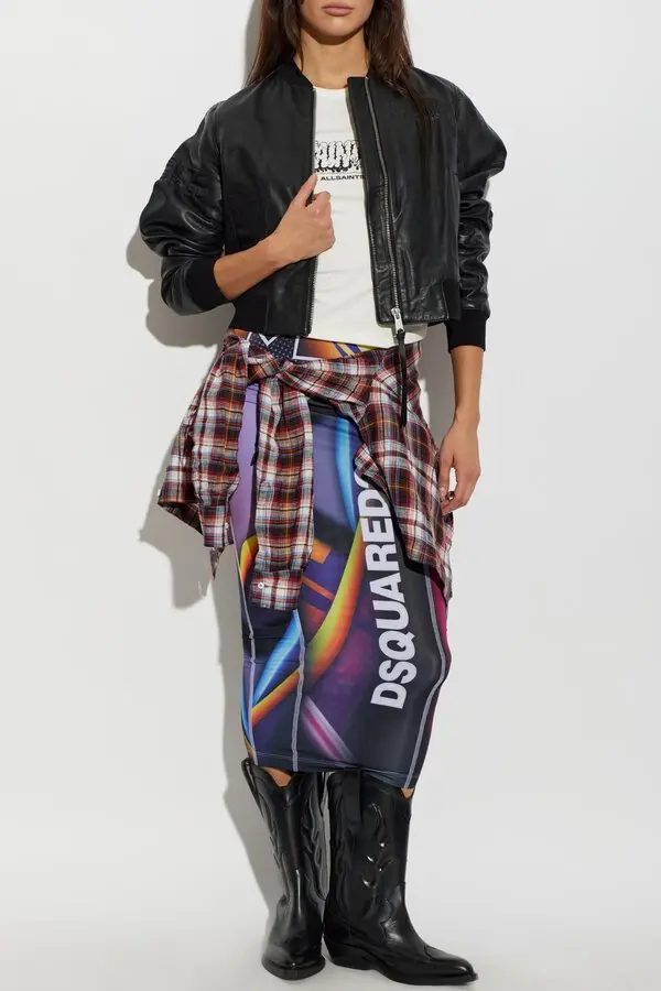 Dsquared2 Skirt With Logo