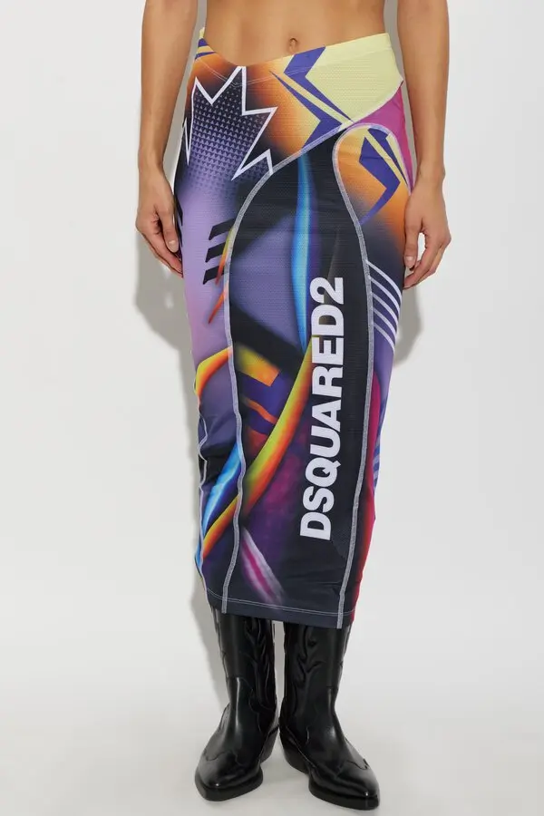 Dsquared2 Skirt With Logo