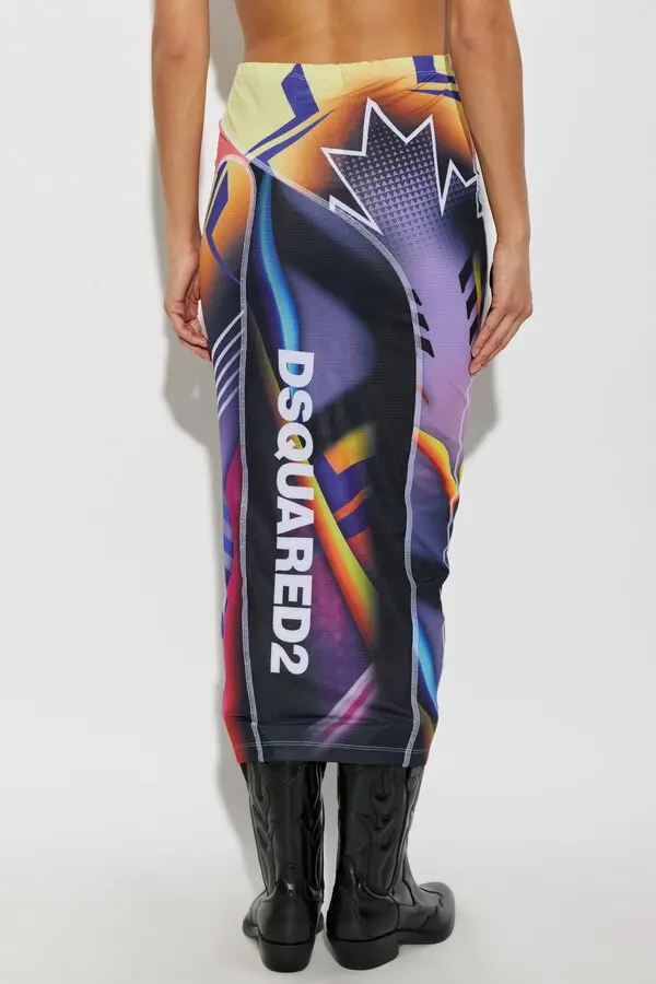 Dsquared2 Skirt With Logo