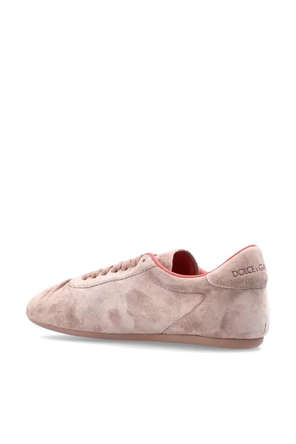 Dolce & Gabbana Ginnica Suede Lace-up Sneakers