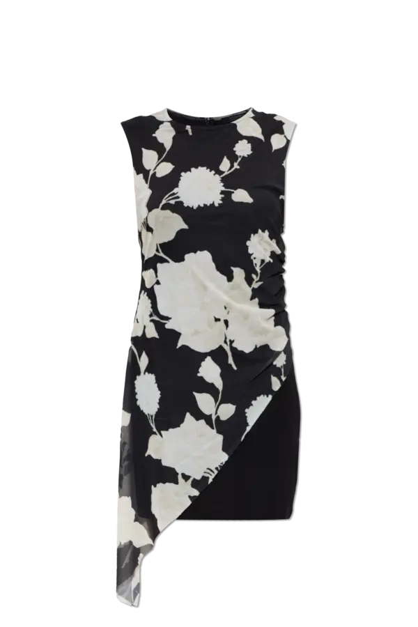 ALLSAINTS Asymmetrical Dress "riley - Black