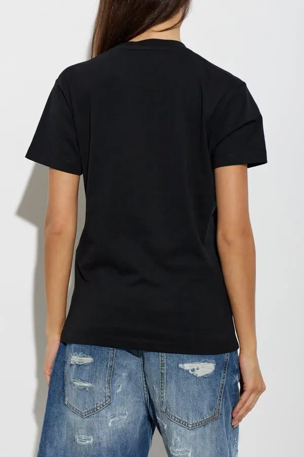 Dsquared2 T-shirt With Logo Appliqu