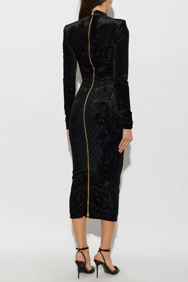 Balmain Velvet Dress