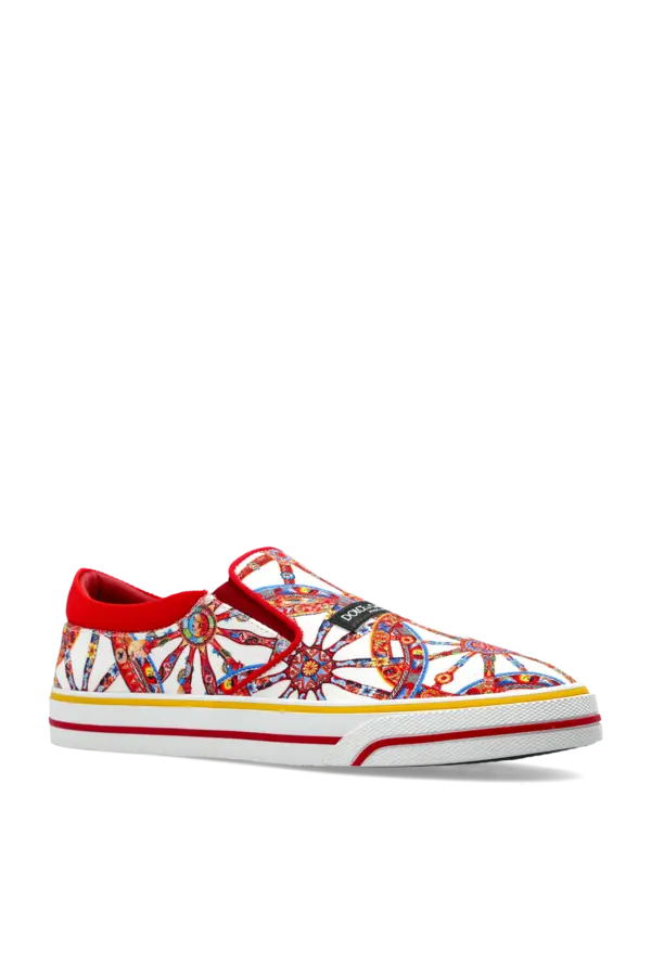 Dolce & Gabbana Dg Sailing' Shoes With 'carretto' Print