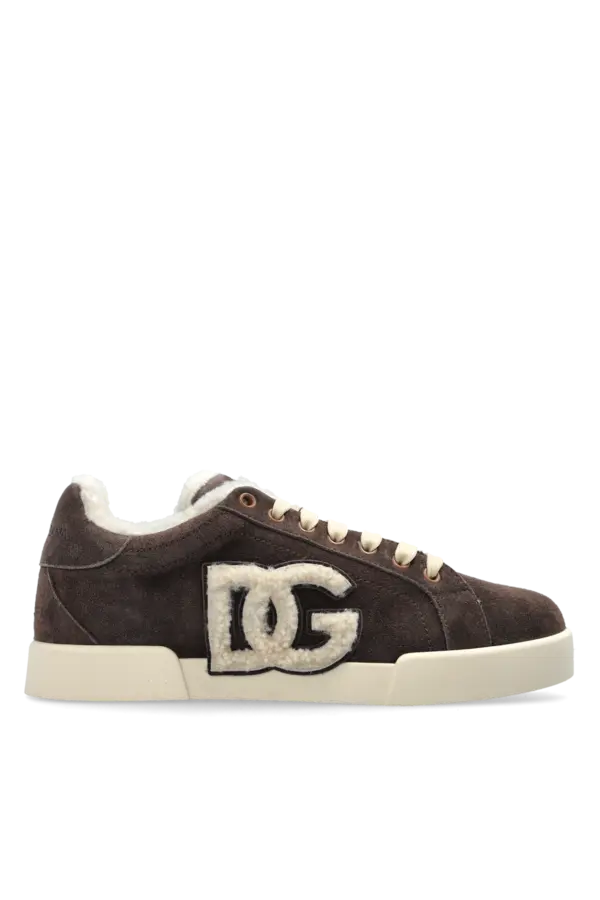 Dolce & Gabbana Portofino Sneakers - Brown