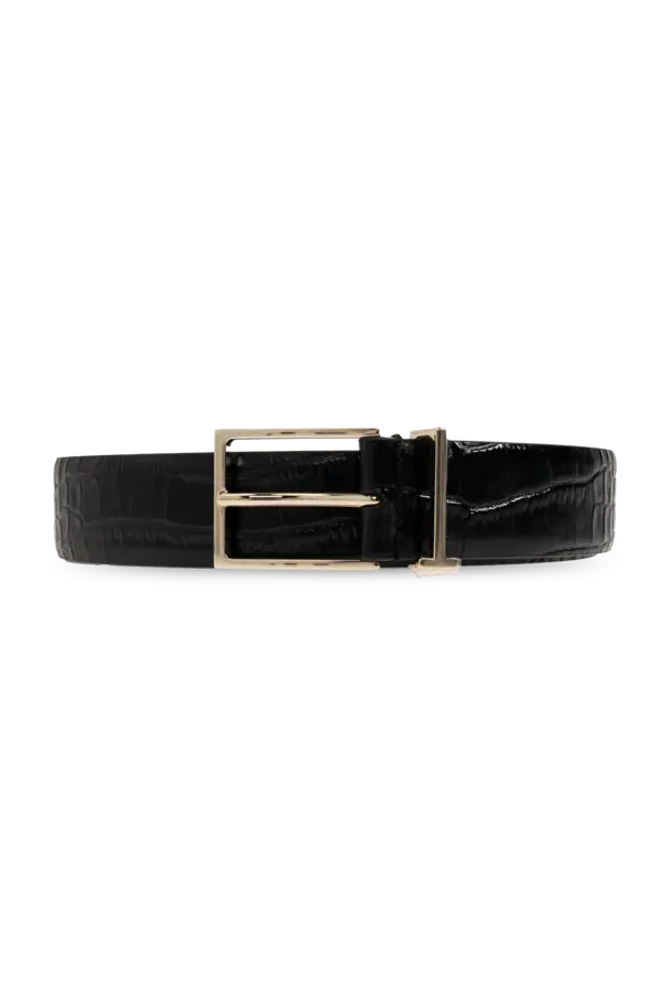 TOM FORD Leather Belt - Black
