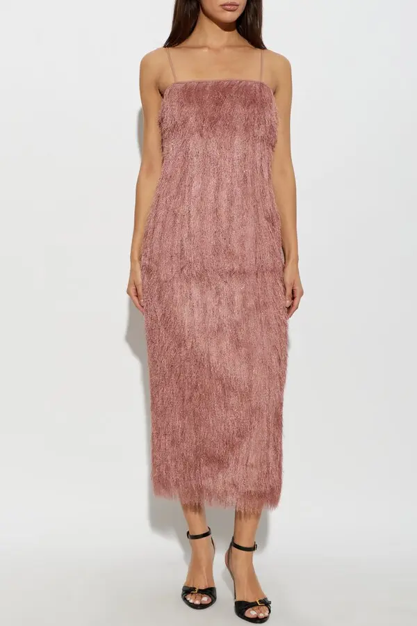 Balmain Dress With Fringes