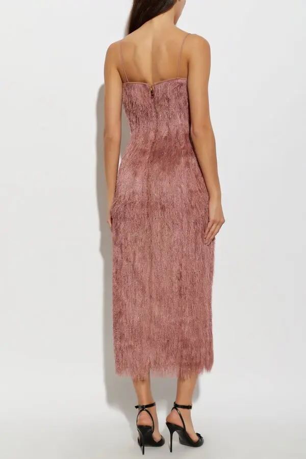 Balmain Dress With Fringes
