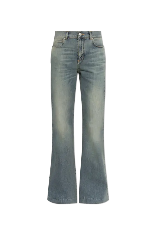 Alexander McQueen Flared-leg Jeans - Blue