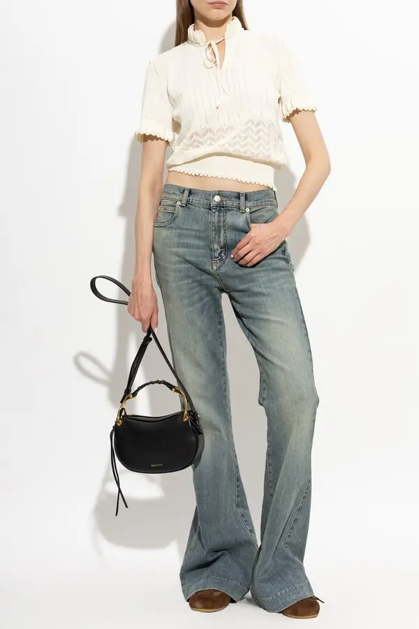 Alexander McQueen Flared-leg Jeans