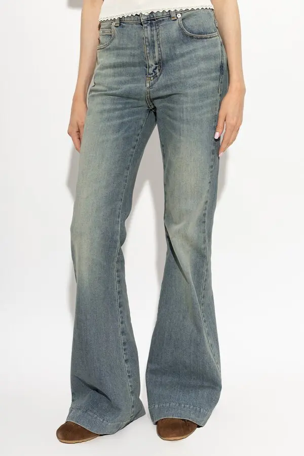 Alexander McQueen Flared-leg Jeans