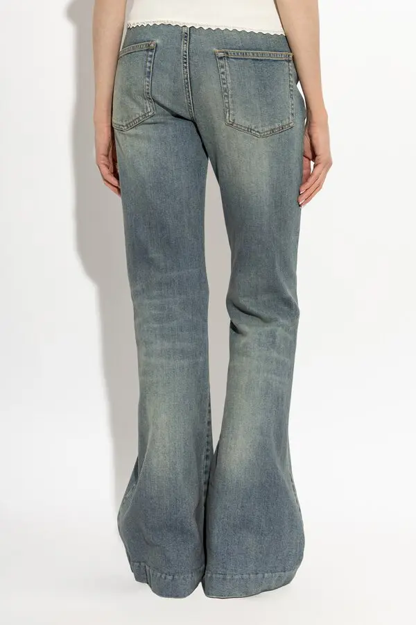 Alexander McQueen Flared-leg Jeans