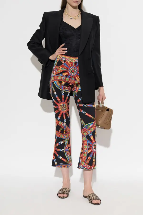 Dolce & Gabbana Pants With 'carretto' Print