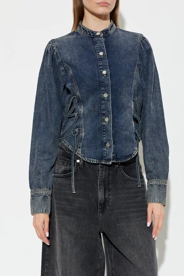ALLSAINTS Denim Shirt ‘evanna