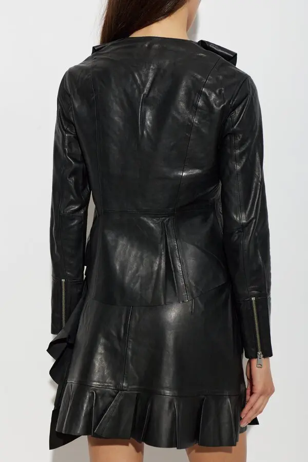 ALLSAINTS Leather Shirt ‘luana