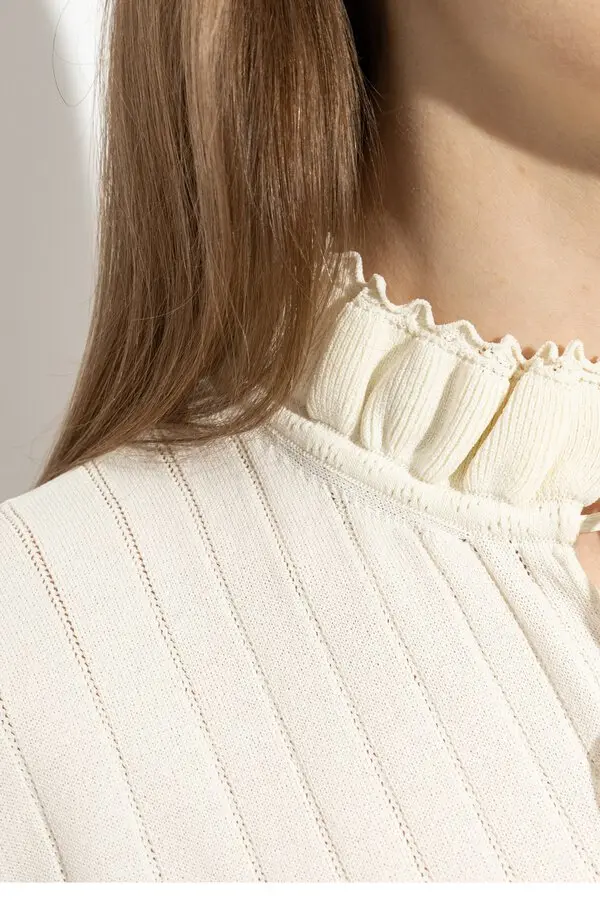 Alexander McQueen Top With A Turtleneck