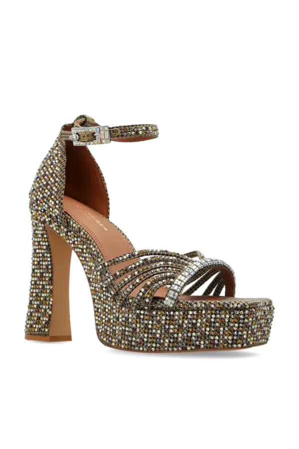 Kurt Geiger Platform Sandals "crystal