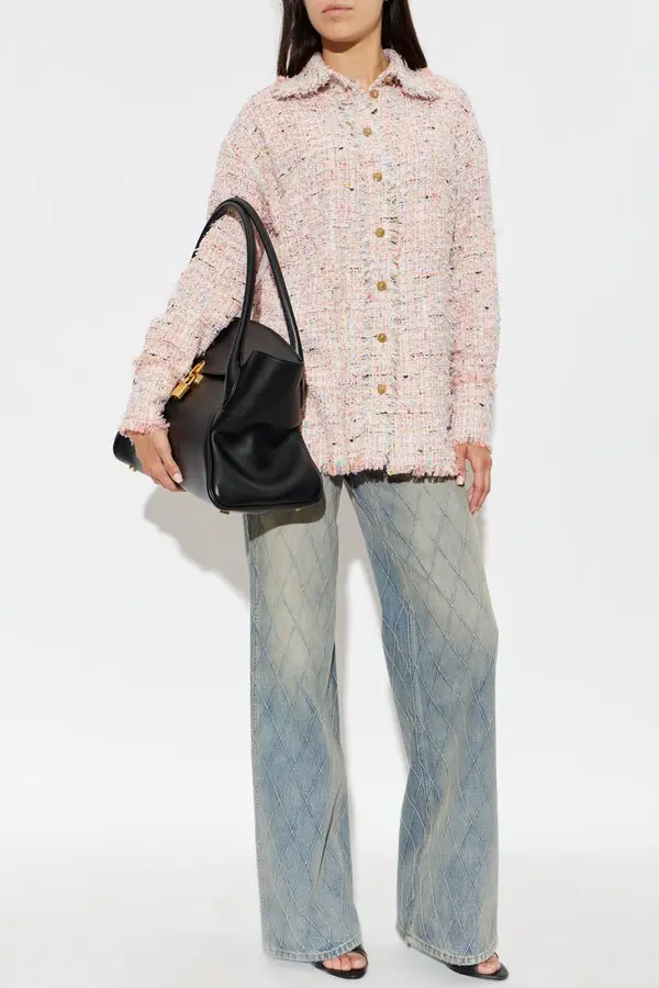 Balmain Tweed Shirt
