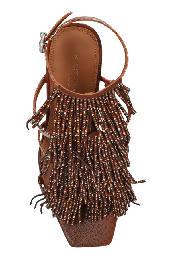Kurt Geiger Heeled Sandals 'fringe