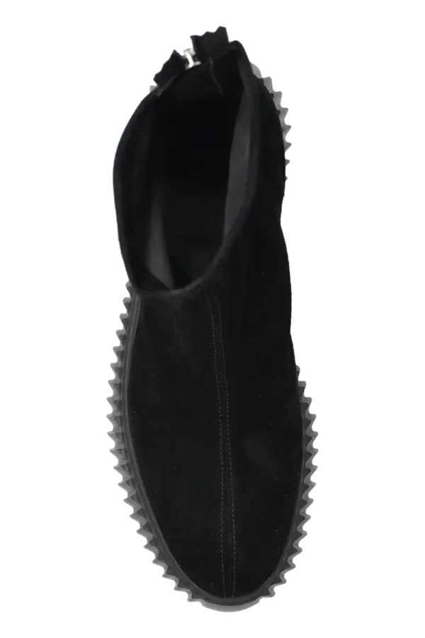 Agl Suede Platform Ankle Boots "mirabel