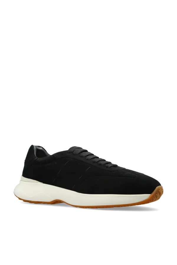 Kiton Suede Lace-up Sneakers