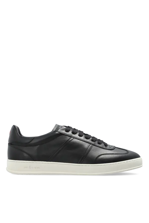 Kiton Leather Sports Shoes - Black