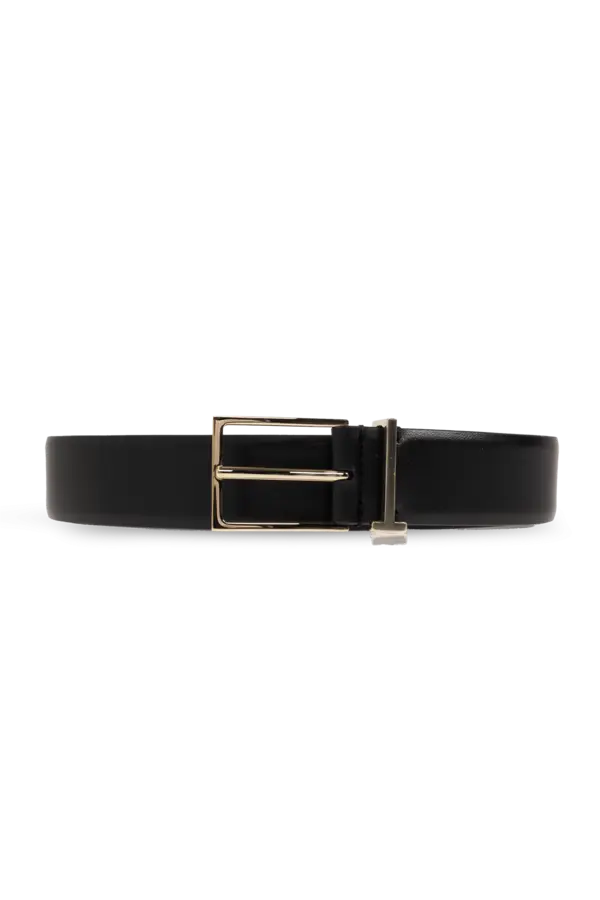TOM FORD Leather Belt - Black