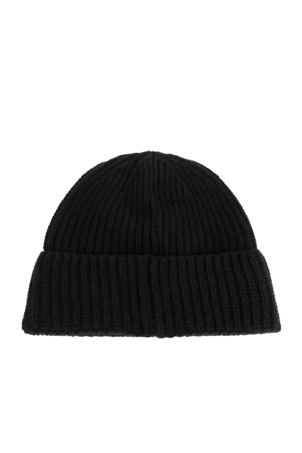 Stone Island Wool Beanie With Patch