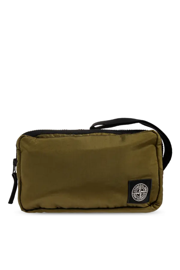Stone Island Bag With A Wrist Strap - Green