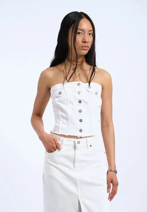 DR. DENIM Carli Tube Top