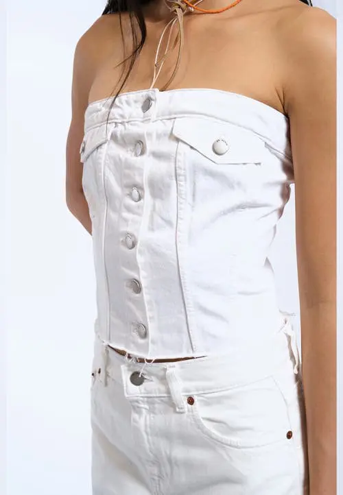 DR. DENIM Carli Tube Top