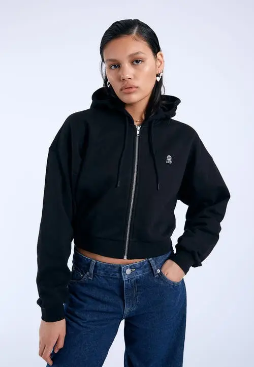DR. DENIM Ethel Zip Hoodie