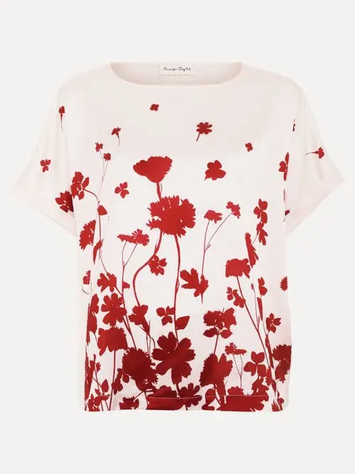 PHASE EIGHT Marion Floral Print Top