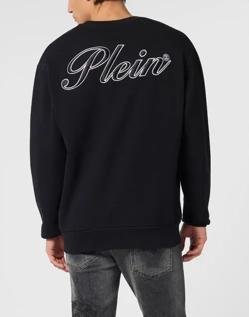 Philipp Plein Round Neck Sweatshirt Signature