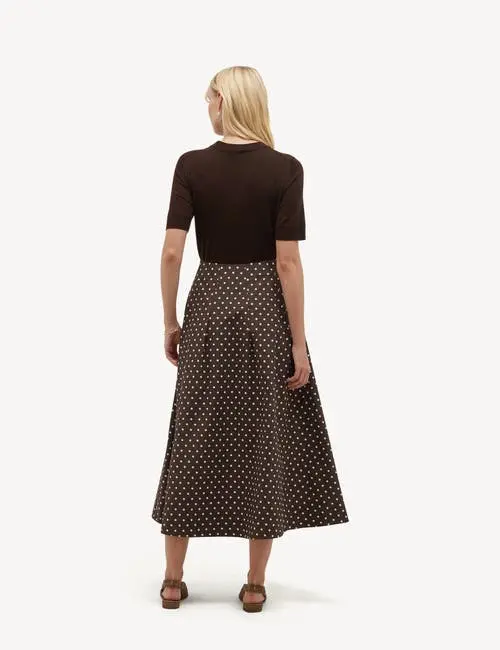 HOBBS LONDON Antonella A-line Midi Skirt