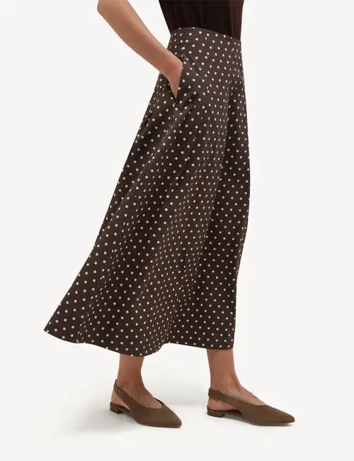 HOBBS LONDON Antonella A-line Midi Skirt