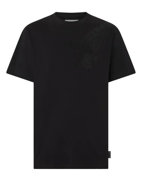 Philipp Plein Round Neck T-shirt Eagle Stones - Black/black