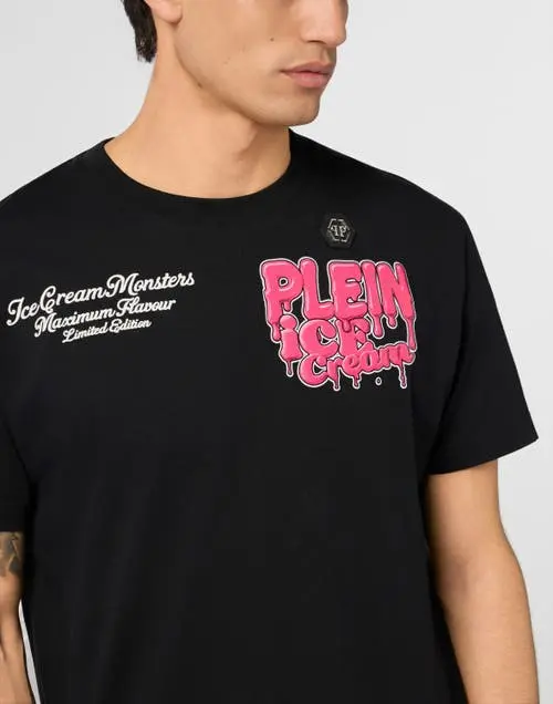 Philipp Plein Round Neck T-shirt Gelato Monsters