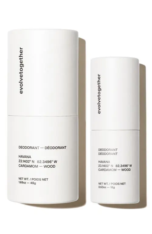 Evolvetogether Havana Natural Deodorant Duo $40 Value - None