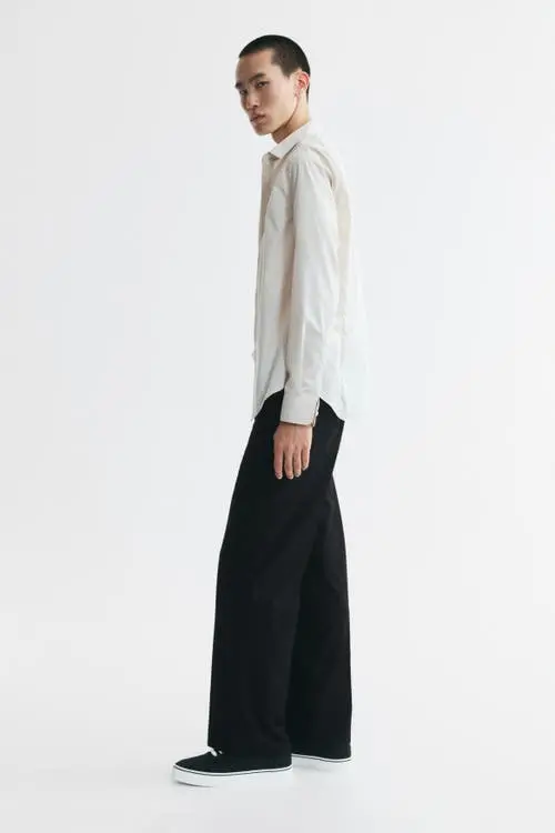 H&m Relaxed-fit Pants - Black
