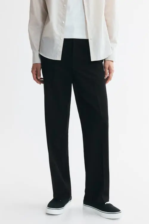 H&m Relaxed-fit Pants - Black