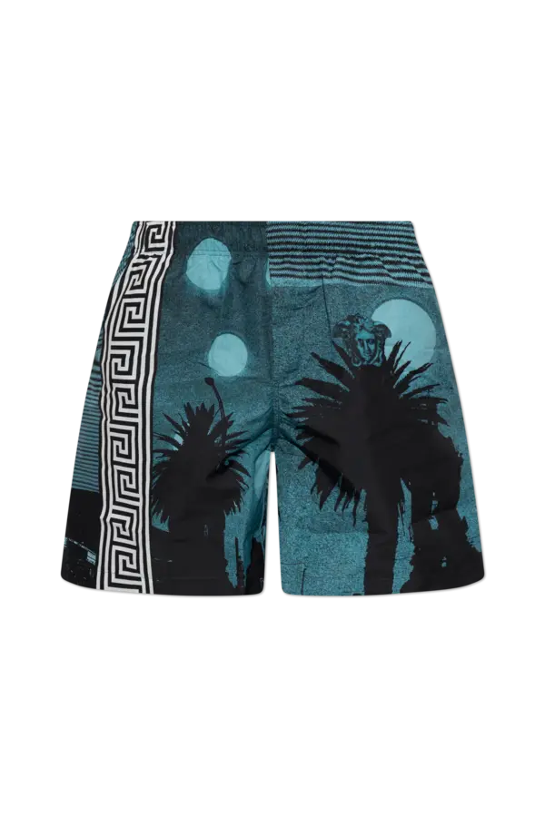 Versace Printed Swim Shorts 'boardshorts - Multicolour