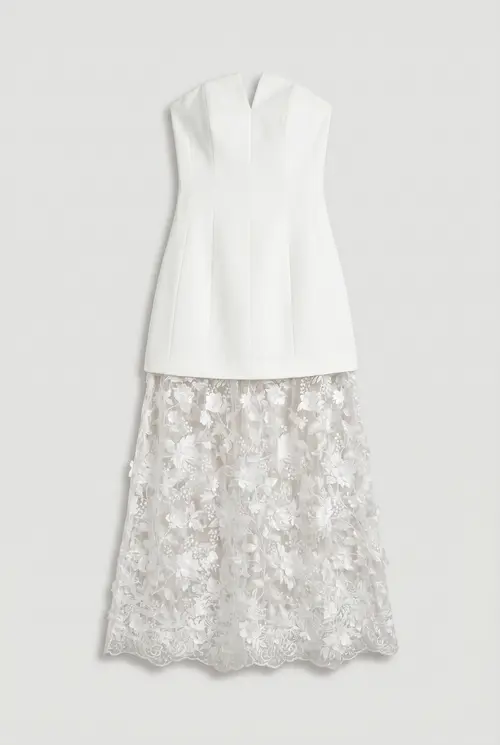 Coast Bandeau Wedding Maxi Dress