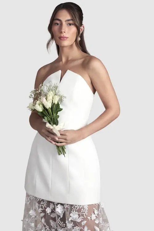 Coast Bandeau Wedding Maxi Dress