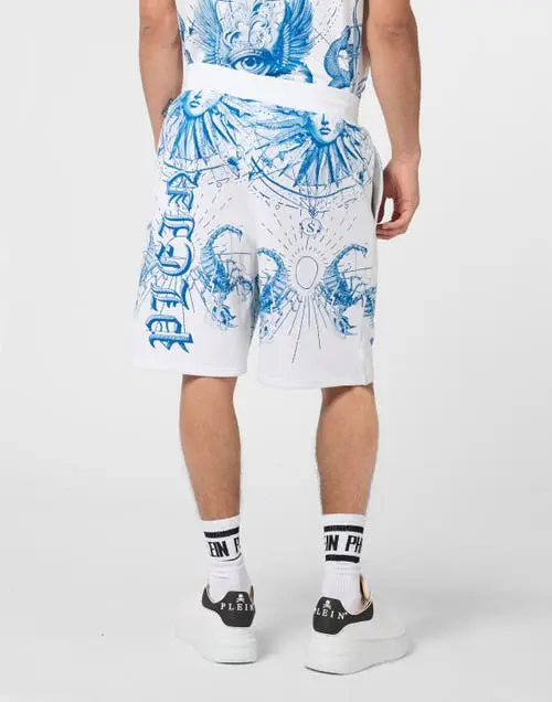Philipp Plein Fleece Shorts Tattoo Tattoo