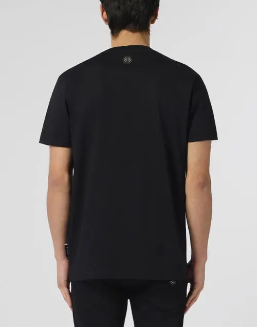 Philipp Plein Round Neck T-shirt Baby Devil - Black