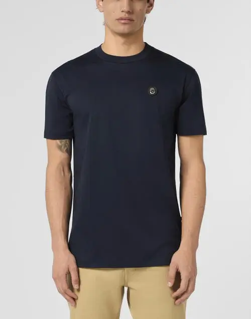 BILLIONAIRE Round Neck T-shirt Basic - Navy