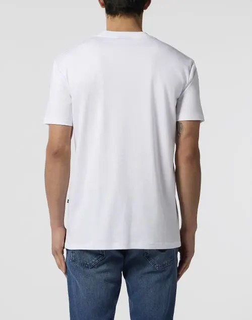 BILLIONAIRE Round Neck T-shirt Basic - White